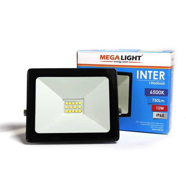 Прожектор MegaLight, LED INTER 10W 6500K IP65 6500 К - купить по низким ...