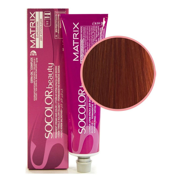 Крем-краска для волос Matrix SOCOLOR beauty 8CC - купить с доставкой по ...