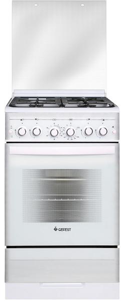 Gefest 5300-02 0040 50 см Газовая плита, 4 конфорки, белая купить c доставкой на OZON по низкой ...