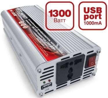 Преобразователь напряжения (инвертор) 12V/220V (1500W) IN-1500W-1300W 43744 (1 шт) купить по ...