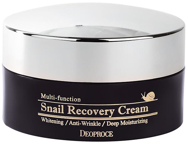 Крем для лица с муцином улитки Deoproce Snail Recovery Cream, 100 г ...