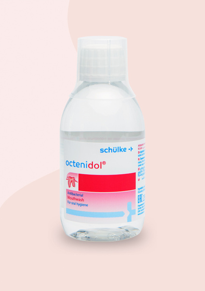 Антибактериальный раствор для полоскания полости рта "Октенидол ...