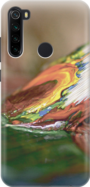 Силиконовый чехол на Xiaomi Redmi Note 8T / Сяоми Редми Ноут 8Т с ...