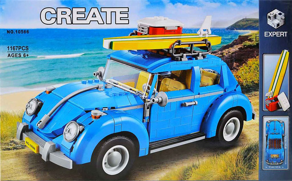 Конструктор Креатор машина Фольксваген Жук (Volkswagen beetle) Create ...