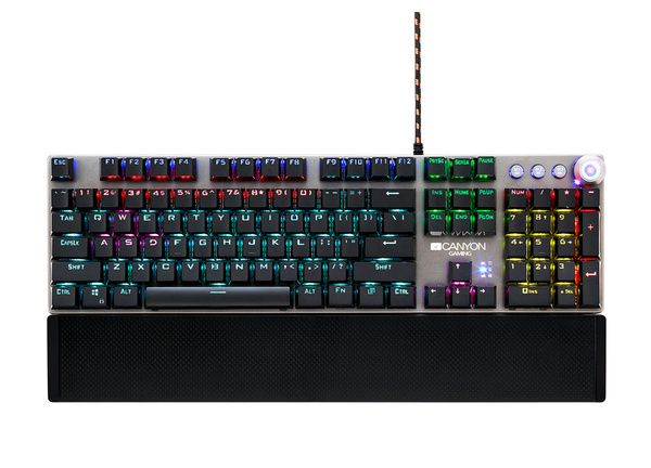 Игровая клавиатура проводная Canyon Nightfall GK-7 (CND-SKB7-RU) купить ...