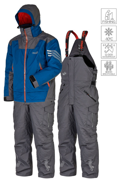 Костюм рыболовный Norfin, размер 56, 58 (XL), Демисезон, цвет синий, серый купить c доставкой на ...