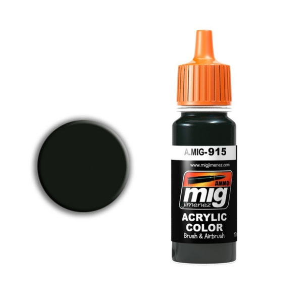 Краска акриловая DAR GREEN (темно-зеленый), Ammo Mig, AMIG0915 - купить ...