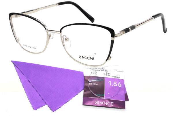 Очки DACCHI с линзами GLANCE 0.00 РЦ 62-64 мод. 33388 Цвет 1 - купить с доставкой по выгодным ...