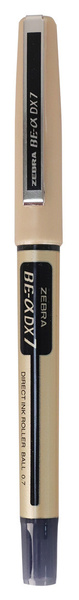 Ручка-роллер Zebra ZEB-ROLLER BE& DX7, 0.7мм, цвет чернил: черный ...