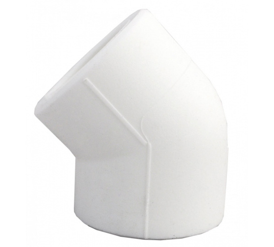 Уголок 45 град. 32 мм полипропиленовый PPR белый (10107032) 00000008700 Valfex - купить с ...