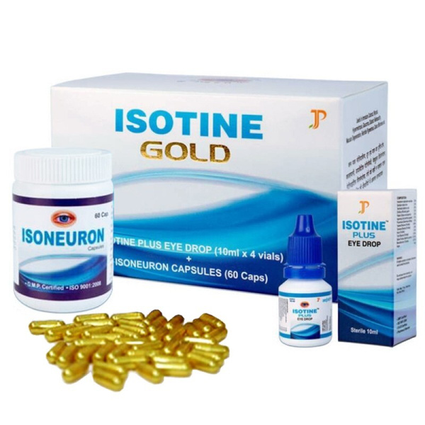 Комплекс для глаз Айсотин Голд (Isotine Gold Jagat Pharma) - купить с ...