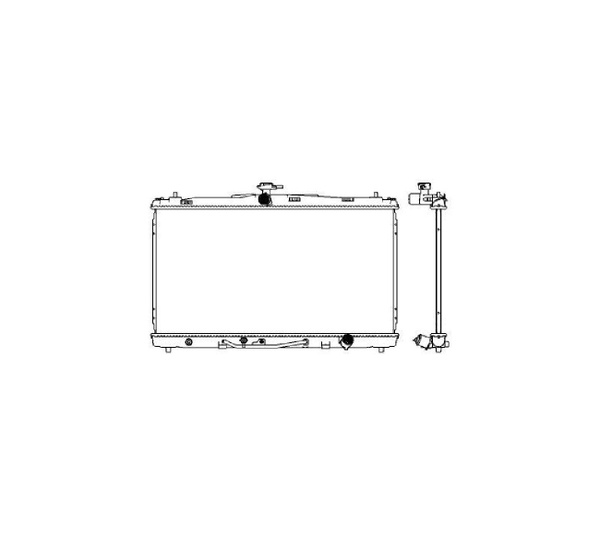 Радиатор охлаждения Toyota Camty 2.5/3.5i 11 - Sakura арт. 34618540 ...