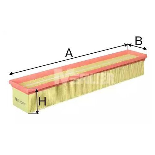 Фильтр воздушный MFILTER K7022 - купить по выгодным ценам в интернет-магазине OZON (535185966)