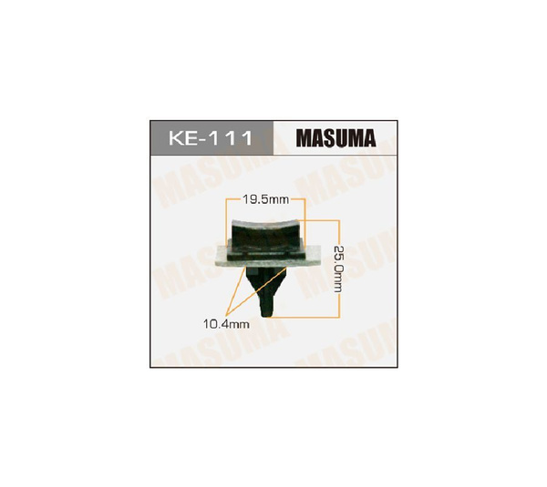 Клипса крепежная автомобильная, 1 шт. купить по выгодной цене в ...