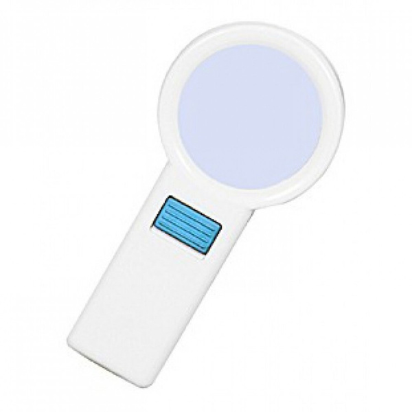 Лупа ручная круглая 10x-70мм с подсветкой (10 LED) Kromatech TH-7015 - купить с доставкой по ...