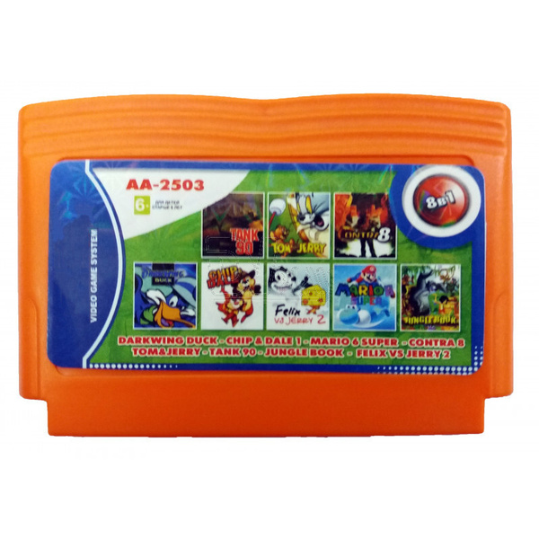 8 в 1: Сборник игр 8-bit (AA-2503) - купить по выгодной цене в интернет ...