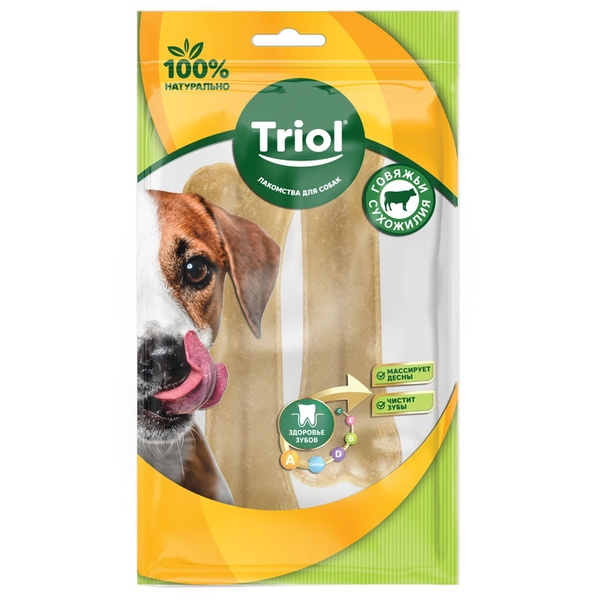 Triol кость из жил, 12.5 см, 50-55 г, упаковка 2 шт купить на OZON по ...