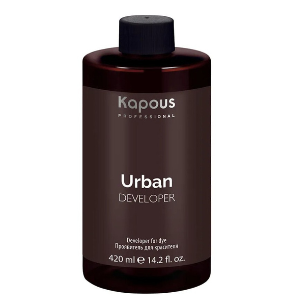 KAPOUS Проявитель URBAN для красителя, 420 мл - купить с доставкой по ...