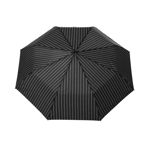 Зонт Raindrops, Полный автомат, 3 сложения, черный, белый купить по ...