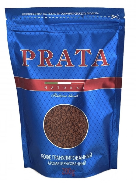 Кофе PRATA Гранулированный 200г - купить с доставкой по выгодным ценам ...