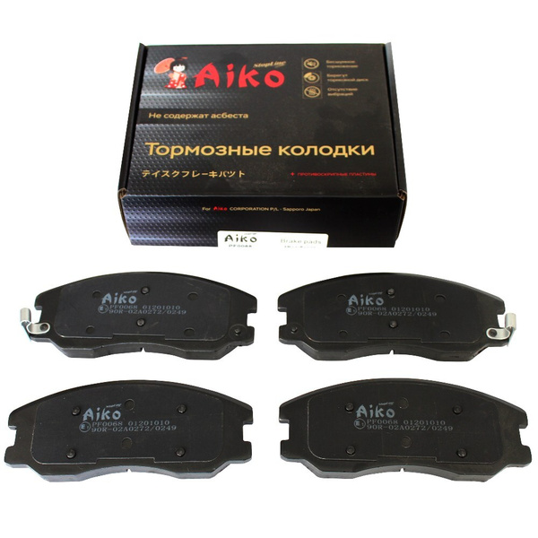 Колодки тормозные Aiko PF0068 Передние - купить по низким ценам в ...
