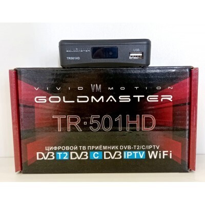 ТВ-ресивер VIVID VM MOTION GOLDMASTER Комбинированный тюнер GoldMaster ...