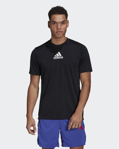 Характеристики Футболка adidas Designed to Move Sport 3-Stripes T-Shirt подробное описание ...