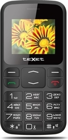 Texet Мобильный телефон TM-B208, черный купить на OZON по низкой цене (932267577)