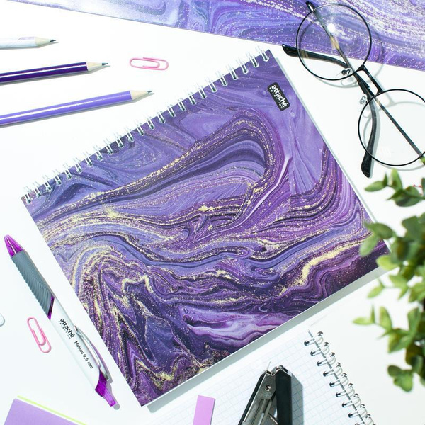 Тетрадь Attache Selection A5 (14.8 × 21 см), A5 (14.8 × 21 см), 1 шт., листов: 96 - купить с ...