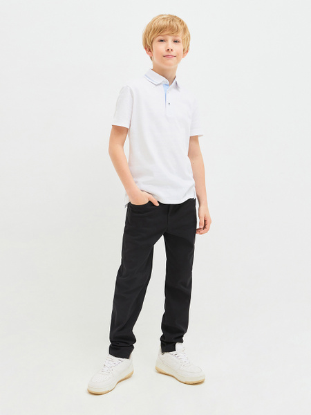 Поло Acoola, размер 164, цвет белый, хлопок 100% - купить по выгодной цене в интернет-магазине ...