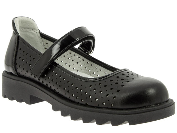 Туфли Девочки KENKA Искусственная кожа, размер 34 2 Россия Липучки Анатомическая стелька купить ...