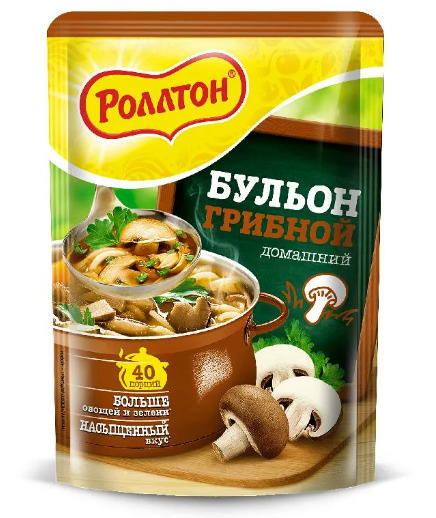 Роллтон Бульон грибной 90гр.*7шт. - купить с доставкой по выгодным ...