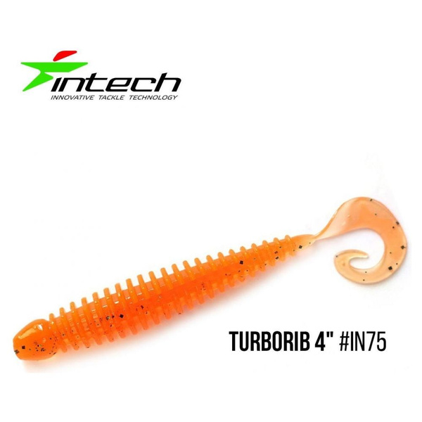 Приманка Intech Turborib 4"(5 шт) (IN75) - купить по доступной цене в интернет-магазине OZON ...