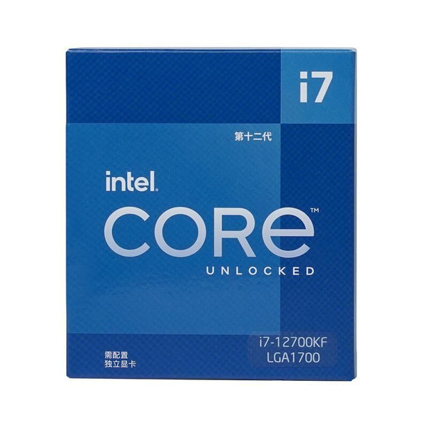 Процессор Intel I7-12700KF Core i7 12-го поколения, BOX (без кулера ...
