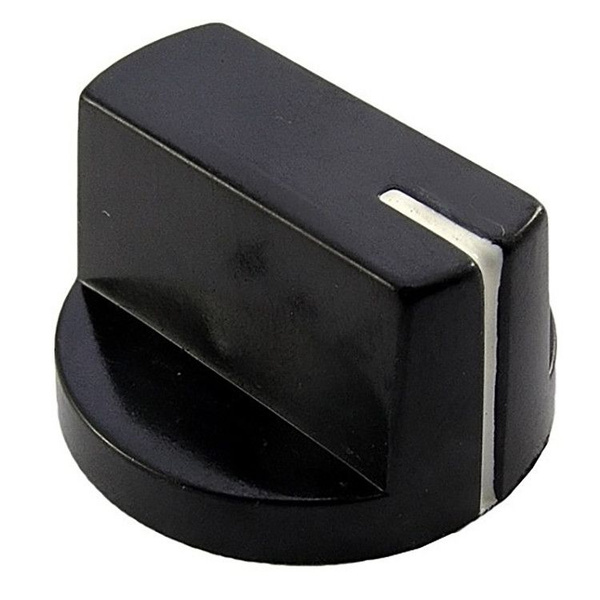 KN-32 (6mm универсальные) Ручка приборная (черная) - купить с доставкой ...