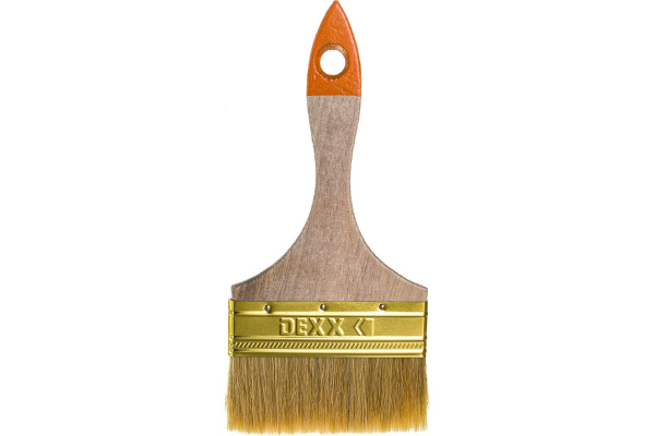 0100-100_z02 Кисть флейцевая DEXX"ПРАКТИК", натур.щетина,100мм купить ...
