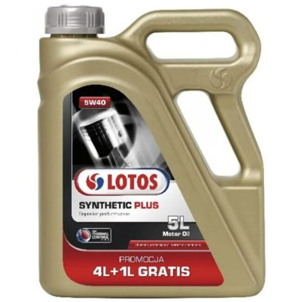 Моторное масло Lotos Synthetic Plus 5W-40 Синтетическое - купить в ...