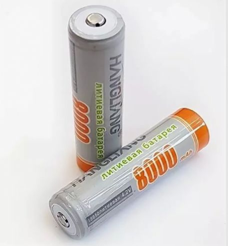 Аккумулятор литий-ионный HG 18650 8000 mAh 4.2V - 2 штуки - купить с доставкой по выгодным ценам ...