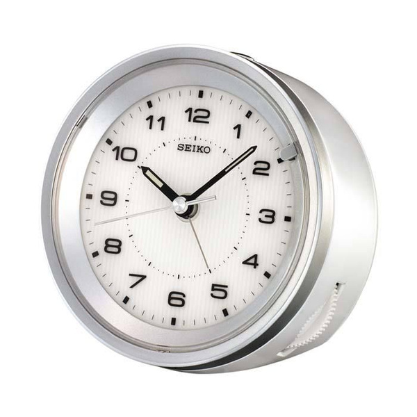 Настольные часы Кварцевые Seiko, серый купить по выгодной цене в ...
