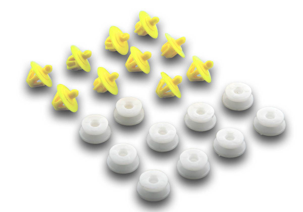 Пистон крепления молдинга двери для Лада Ларгус, Lada Largus Renault ...