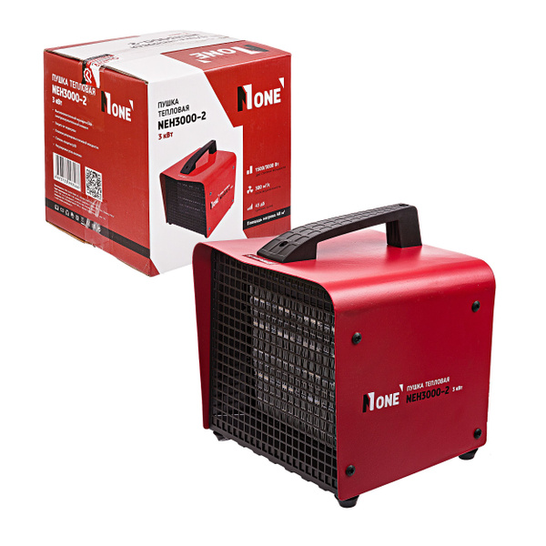 Пушка тепловая NUMBER ONE NEH3000-2 3Квт, 2 режима, 43Дб. - купить по выгодной цене в интернет ...