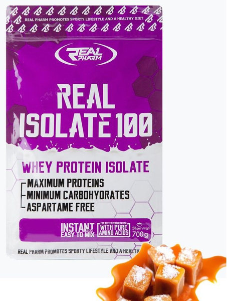 Характеристики Изолят сывороточного протеина Real Pharm Real Isolate ...