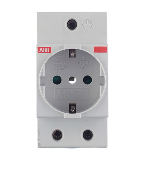 Розетка модульная щитовая ABB M1173 до 16А 2CSM110000R0701 - купить по ...