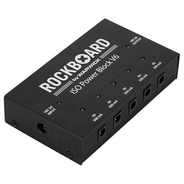 Блок питания для 5 педалей эффектов Rockboard ISO Power Block V6 ...