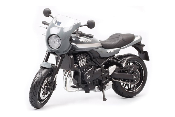 Модель коллекционная kawasaki z900rs cafe grey/silver/black / кавасаки ...