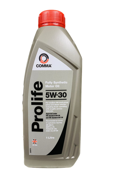 Масло моторное Comma 5W-30 Синтетическое - купить в интернет-магазине ...
