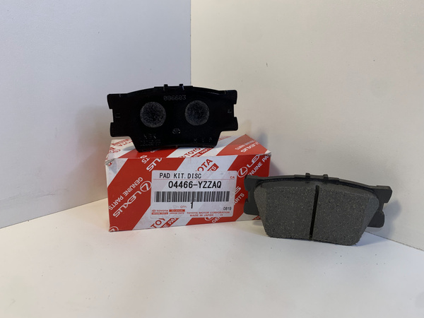 Toyota Колодки тормозные дисковые Задние, арт. 04466YZZAQ купить на ...