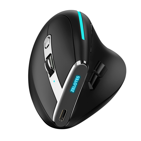Игровая мышь беспроводная ZELOTES C12921B-20232024 Игровая мышь, черный ...