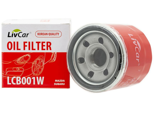 Фильтр масляный LivCar ОЕМ: PE01-14-302 15208HC431 B6Y014300 MZ690073 N23123802 для SUBARU ...