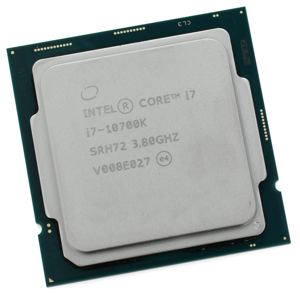 Процессор Intel i7-10700K Core i7 10-го поколения, OEM (без кулера), 8 ...